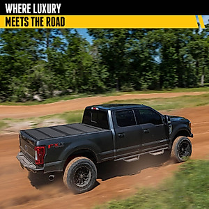 RealTruck BAK BAKFlip MX4 Hard Folding Truck Bed Tonneau Cover | 448330 | Fits 2017-2024 Ford F-250/350 Super Duty 6' 10" Bed (81.9")