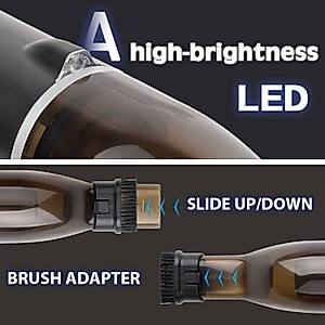 TN TONNY Portable 12 Volt Car Vacuum Cleaner, Handheld Car Vacuum High Power 5000Pa,Portable Vacuum Cleaner with LED Light