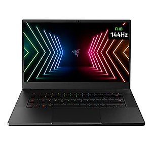 Razer Blade 15 Gaming Laptop: NVIDIA GeForce RTX 3070-11th Gen Intel 8-Core i7 CPU - 15.6" FHD 144Hz - 16GB RAM - 512GB SSD - CNC Aluminum - Chroma RGB Lighting - Thunderbolt 3