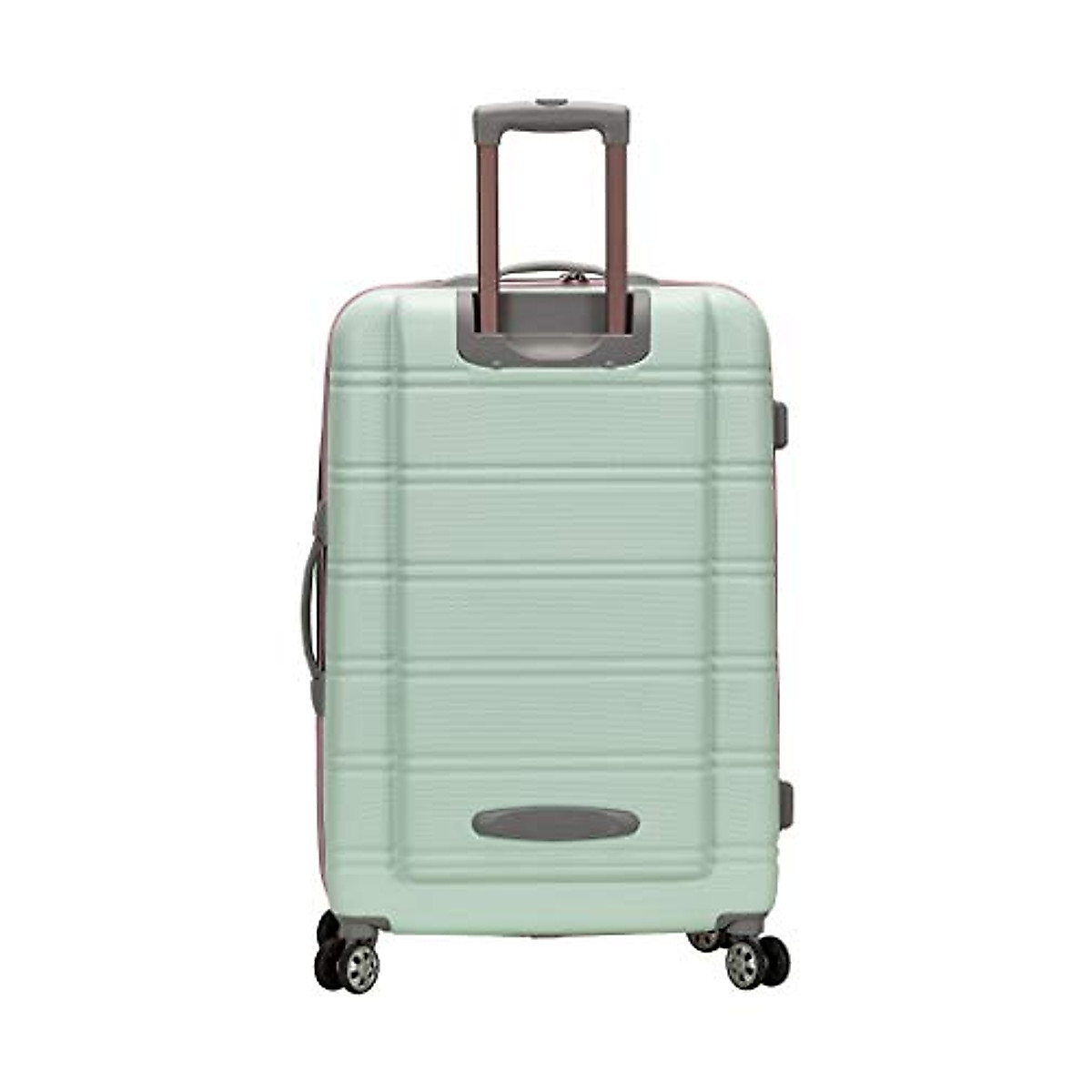 Rockland Melbourne Hardside Expandable Spinner Wheel Luggage, Mint, 2-Piece Set (20/28)