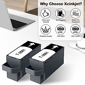 Xcinkjet T3661 T366100 Ink Maintenance Box for XP-15000 XP-6100 XP-970 XP-8700 XP-8800 XP-6000 XP-8600 XP-8500 Printer(2 Packs)