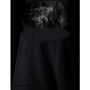 EKLENTSON Mens Beach Pants Elastic Waist Drawstring Capri Shorts Loos Fit Baggy Summer Cotton Linen Pants Men, Black, 38