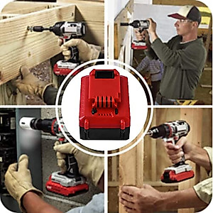 2 Packs 6.0Ah Extended Capacity Replacement Battery Compatible with Porter Cable 20V Lithium-ion Battery MAX PCC685L PCC680L PCC682L PCC685LP Cordless Power Tools Batteries