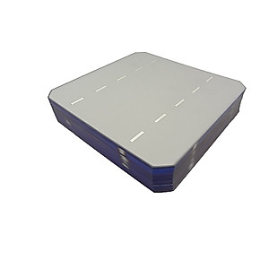 MISOL Mono Solar Cell 5x5 2.8w, Grade A, monocrystalline Cell, DIY Solar Panel, for DIY Solar Module