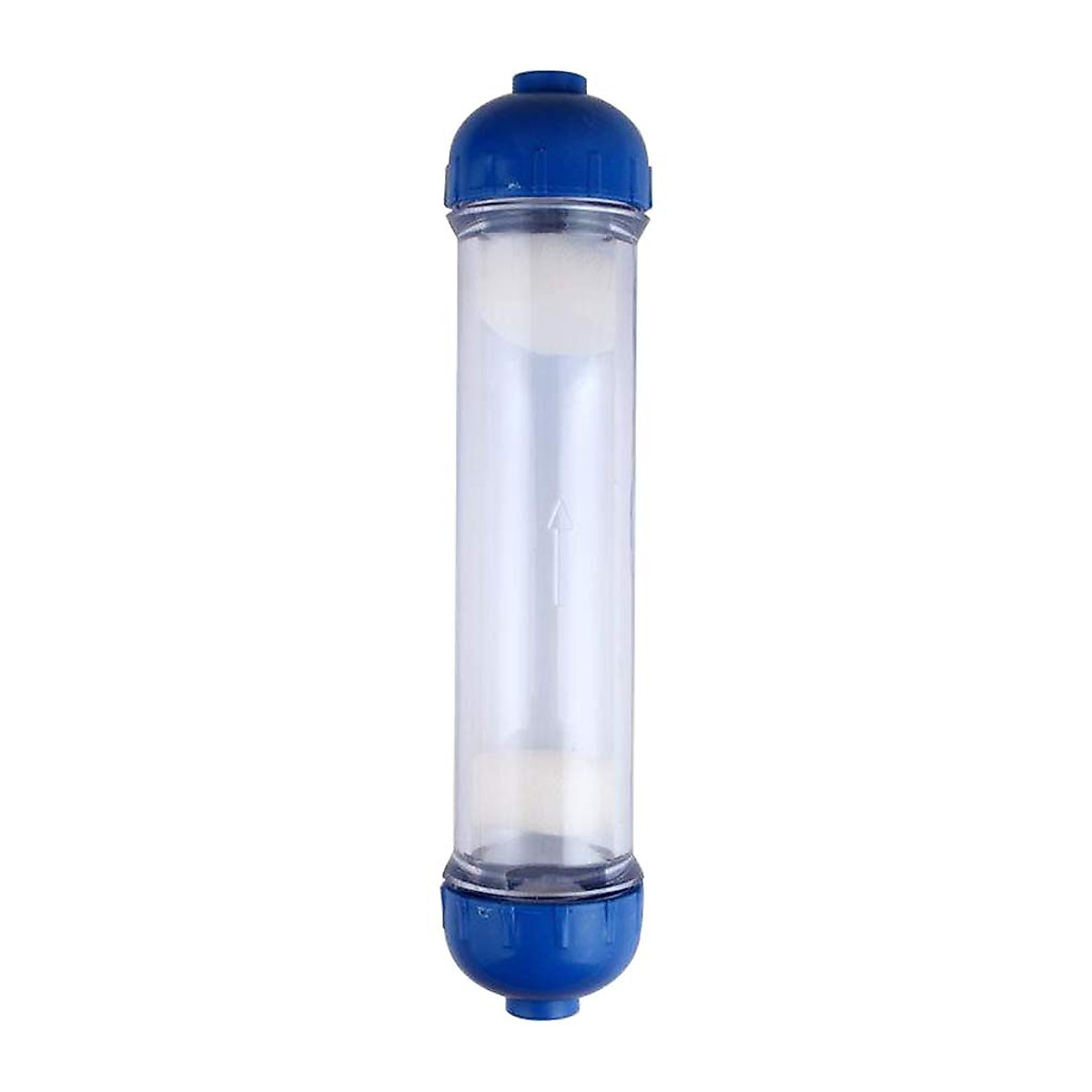 homozy T33 Water Filter Housing Empty Bottle Refill Two DIY Refillable Filter Shell Inline Filters Tube Reverse Osmosis