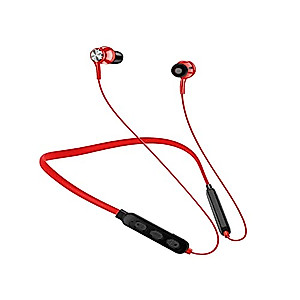 Neckband Bluetooth Headphones,HD Stereo Wireless Sports Earphones,Around Neck Bluetooth Headphones Noise Cancelling Mic,Magnetic Attraction