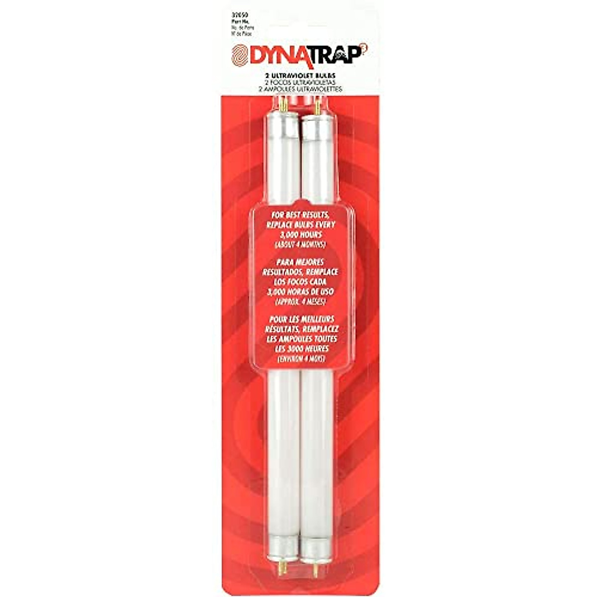 DynaTrap 32050 Replacement UV Light Bulbs for DT2000XL Insect Trap (Pack of 2, Total of 4 Bulbs)
