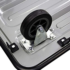 Teerwere Portable Folding Handcart Cart Dolly Portable Folding Hand Truck Collapsible Platform Cart for Luggage Personal Travel Shopping Auto Multi Function Folding Handcart