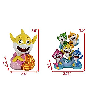 PENN-PLAX Baby Shark Betta Fish Aquarium Kit – Includes Tank and 2 Decorations – 1.13 Gallon