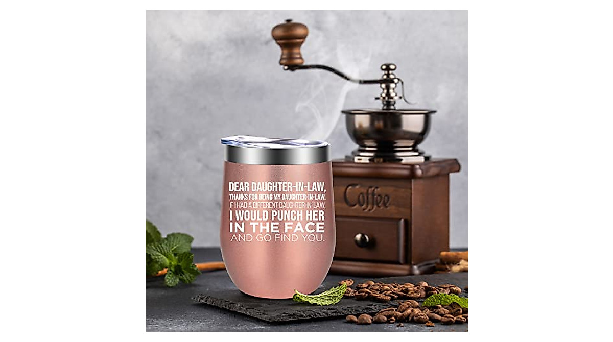 GSPY Wine Tumbler for Daughter in Law - Gift Idea
