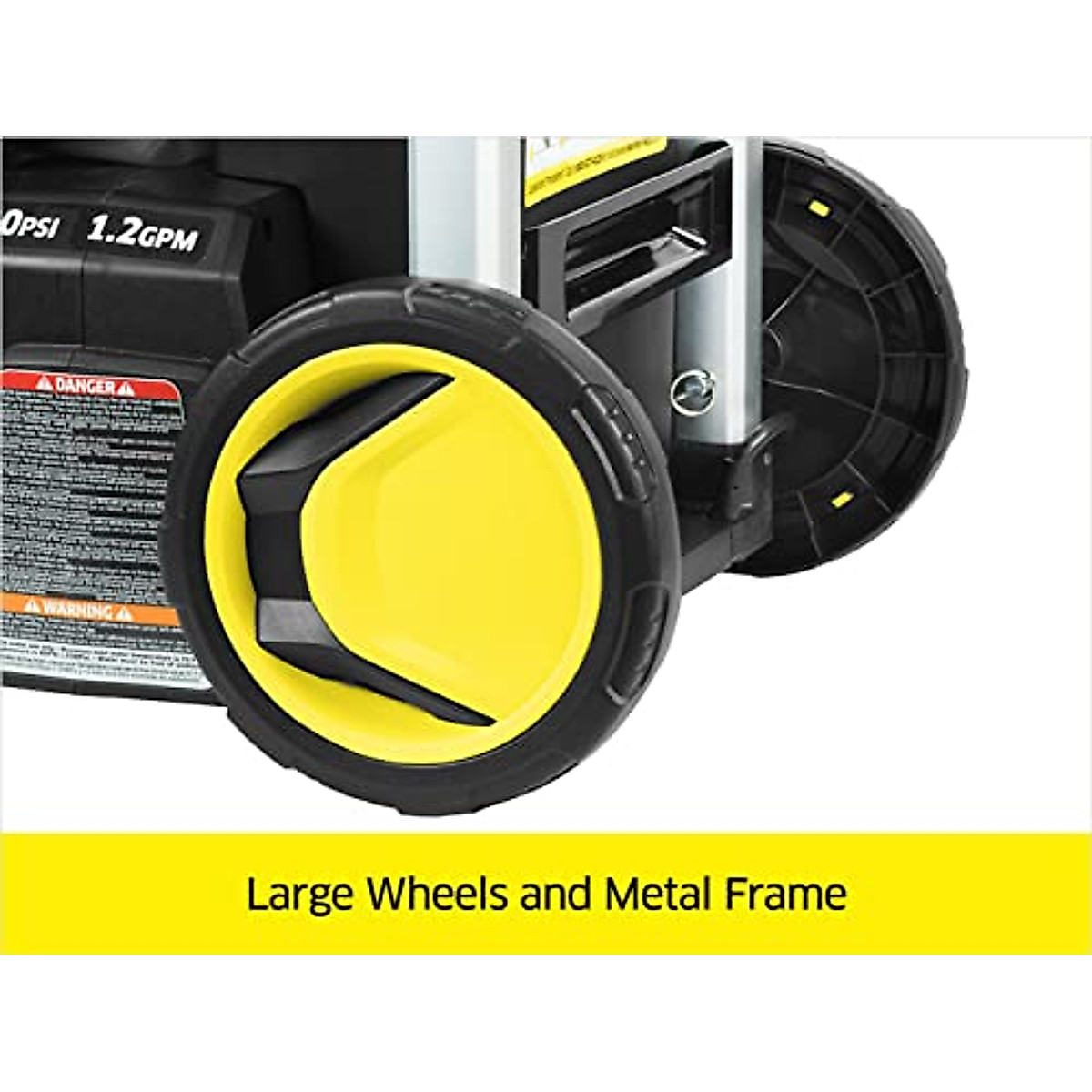 Karcher K1700 1700 PSI 1.2 GPM TruPressure Electric Pressure Washer - 2125 Max PSI Power Washer with 3 Nozzles for Cleaning Cars, Siding, Driveways, Fencing, & More