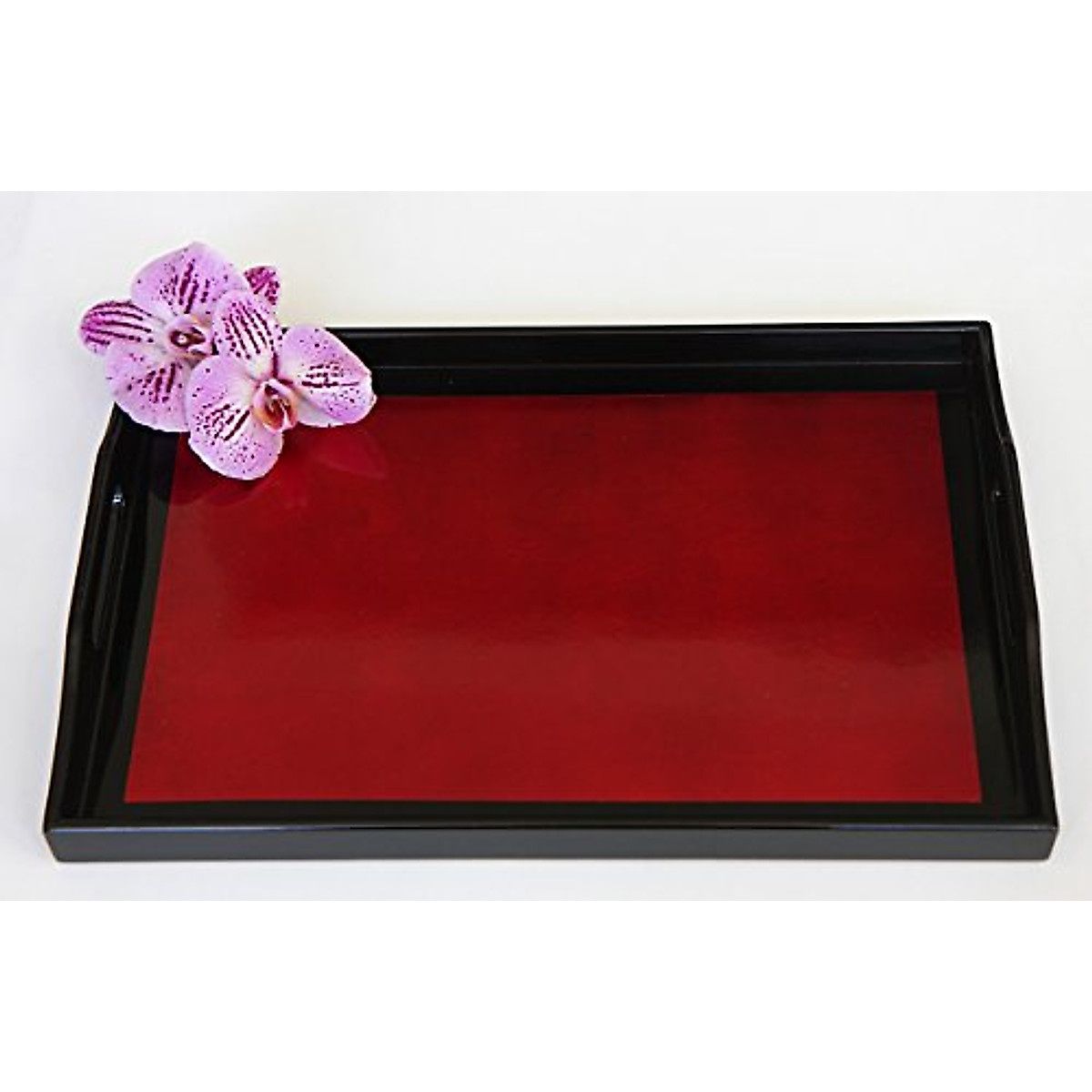 Red Lacquer Tray - 10"x15" - Hand Made in Vietnam