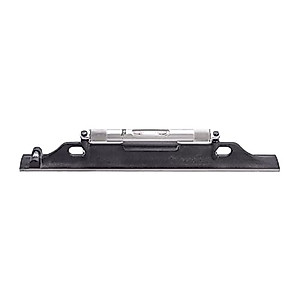 Starrett Machinists' Level with Ground and Graduated Main Vial - Ideal for Machine Shop and Tool Room Use - 18" (450mm) Length, Cross Test Vial, Without Case - 98-18