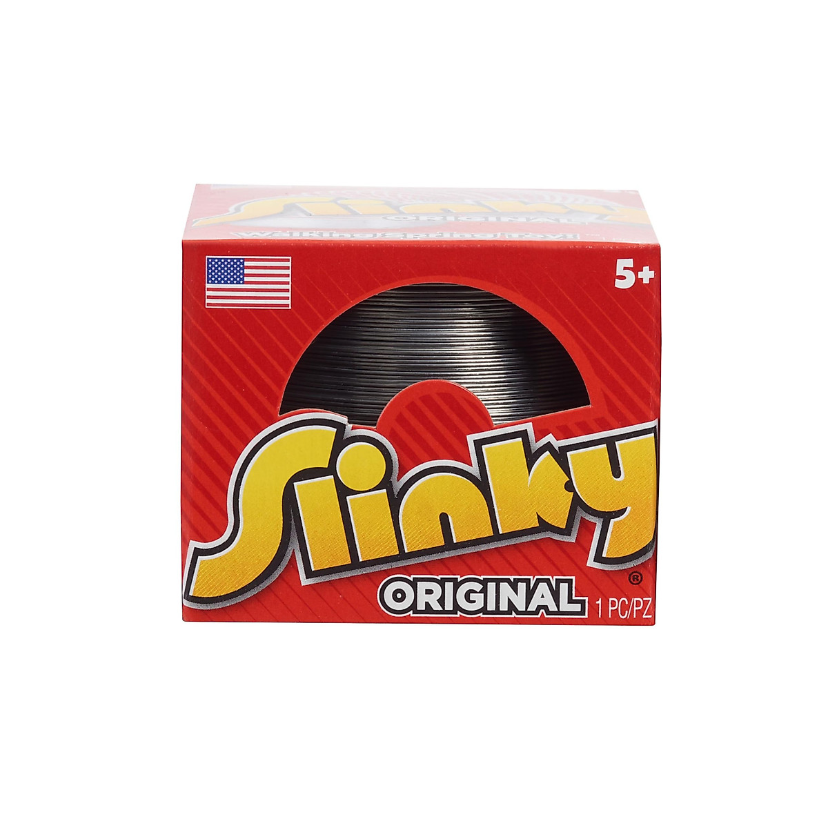 The Original Slinky Walking Spring Toy, 2.75-inch Diameter Metal Slinky, Fidget Toys, Kids Toys for Ages 5 Up by Just Play