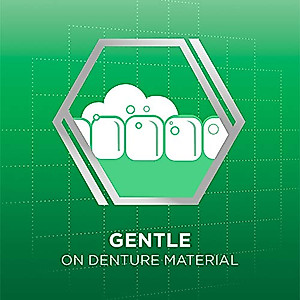 Polident Overnight Whitening, Antibacterial Denture Cleanser, Triple Mint Freshness 84 ea (Pack of 3)