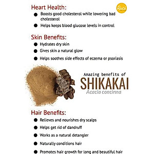 AnNafi® Shikakai Pods Acacia Concinna Fruit | Shikakai Shampoo Natural Hair Cleanser | Wholehair Wash Organic Cleaner & Conditioner (100grams)