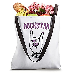 Vintage Rock On Hand Rockstar Gift Tote Bag