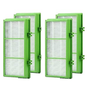 DerBlue 4 pcs True HEPA Filter Compatible with Holmes AER1 Filter, Replacement Parts # HAPF300AH-U4R, HAP242-NUC