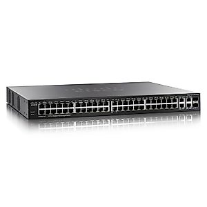 CISCO (SG300-52P-K9-NA) 52-Port Gigabit PoE Managed Switch