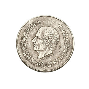 1951 Mexico 5 Peso Silver Coin Silver Dollar American Eagle Ocean Antique Ocean Silver Round Foreign Currency Antique Collection Substitutes for Exquisite Handicraft Currencies