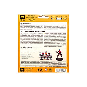 Corvus Belli S.L.L. Model Color Set: Infinity Nomads Exclusive Miniature