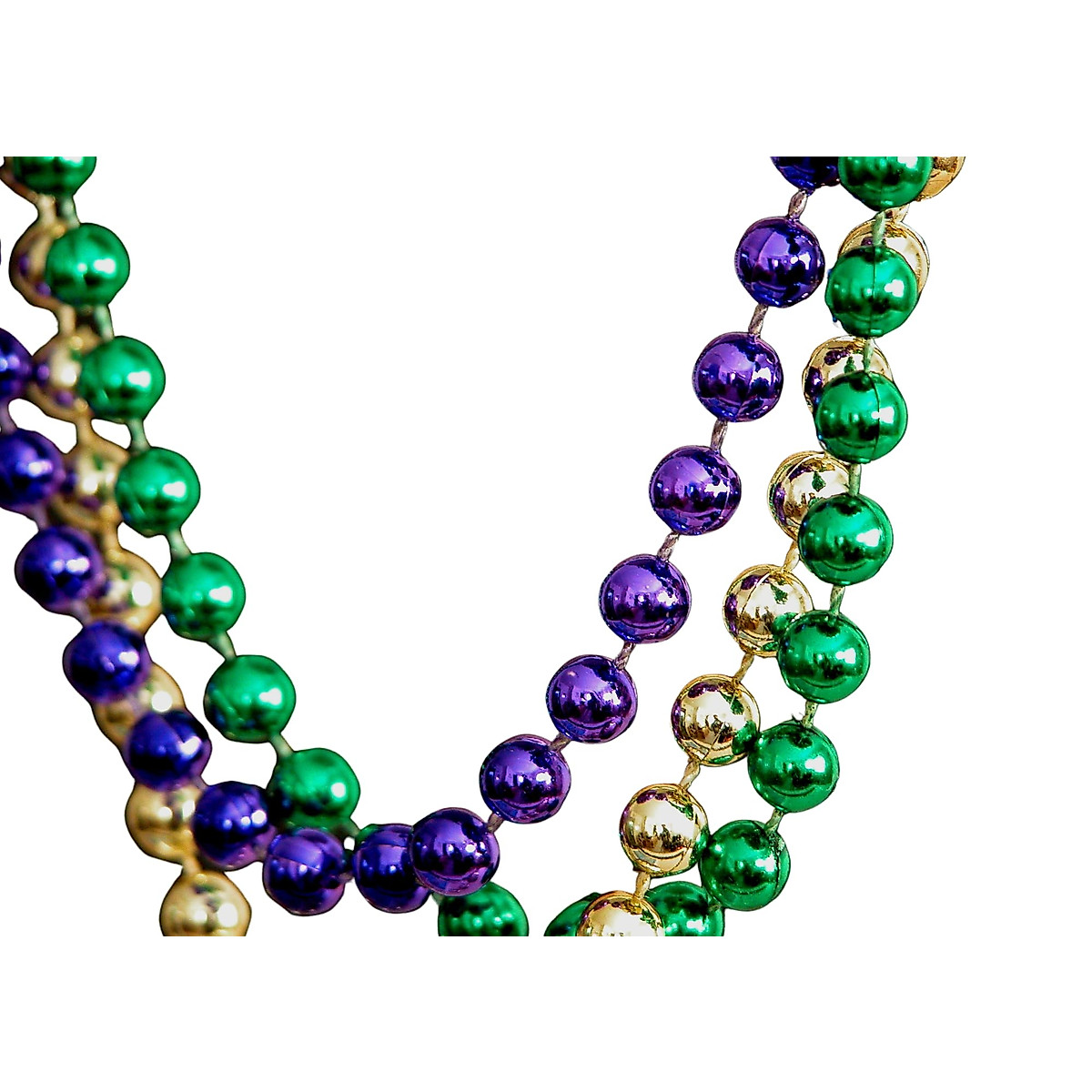 Mardi Gras Beads (144 Pieces) by Oojami
