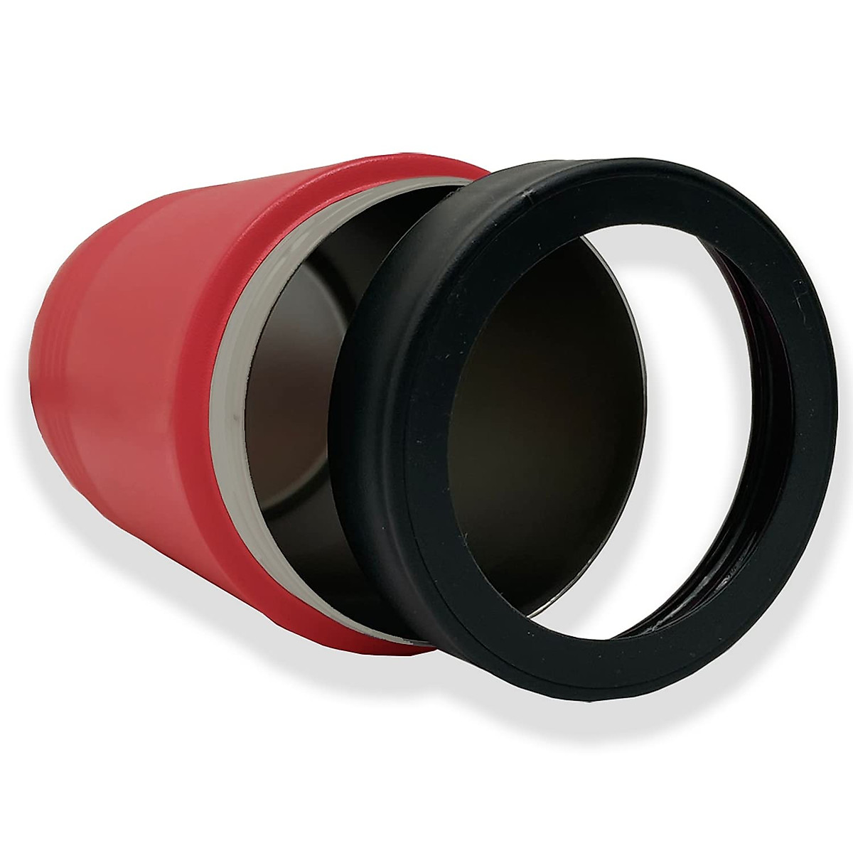 LaserGram Double Wall Insulated Beverage Can Holder, Trumpet, Personalized Engraving Included (Standard Can, Maroon)