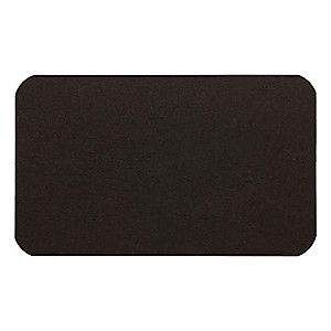 PENTA ANGEL 100 Pcs Mini Paper Blank Gift Notes Cards DIY Craft Small Word Business Message Cards (Black)