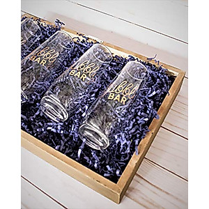 MagicWater Supply Crinkle Cut Paper Shred Filler (1/2 LB) for Gift Wrapping & Basket Filling - Navy Blue