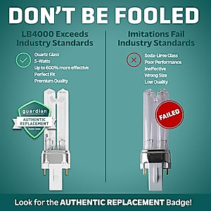 GermGuardian LB4000 Genuine UV-C Replacement Bulb for AC4300BPTCA, AC4825, AC4850PT & AC4900CA Germ Guardian Air Purifiers