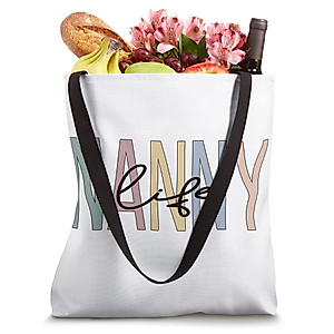 Nanny Life Nanny Grandma Boho Nanny Grandmother Tote Bag