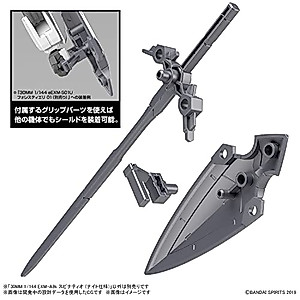 BANDAI Spirits 1/144 EXM-A9k Spinatio, 1/144 inch (30 mm), 1/144 Scale, Color-Coded Plastic Model
