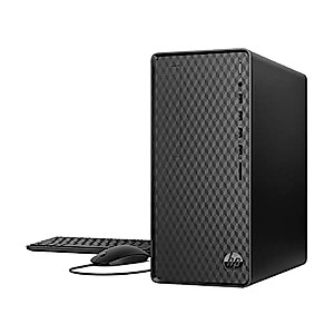 HP M01-F3006 Desktop AMD Ryzen 5 5600G 3.9GHz 8GB RAM 256GB SSD Windows 11 Home(Renewed)