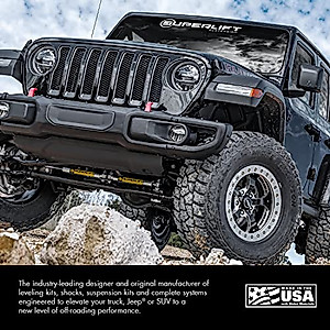 Superlift | 2497 | 2.5" Block Kit with Rear Lift Blocks, U-Bolts, & Hardware | Fits 1966-1977 Ford Bronco