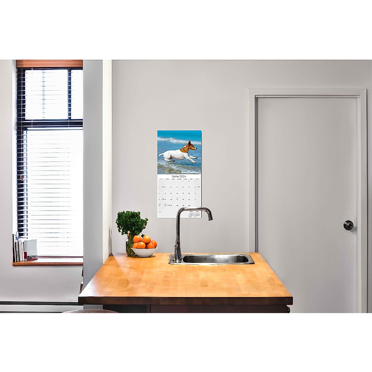 2023 2024 Jack Russell Calendar - Dog Breed Monthly Wall Calendar - 12 x 24 Open - Thick No-Bleed Paper - Giftable - Academic Teacher's Planner Calendar Organizing & Planning - Made in USA