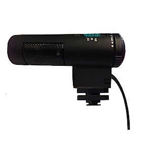 Stereo Shotgun Microphone with Windscreen for Nikon COOLPIX P1000