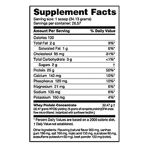 NutraBio Classic Whey Protein Powder- 25G of Protein Per Scoop - Full-Spectrum Amino Acid Profile - No Fillers, Artificial Colors, Preservatives - Low Glycemic Index - Strawberry Shortcake, 2 Pounds