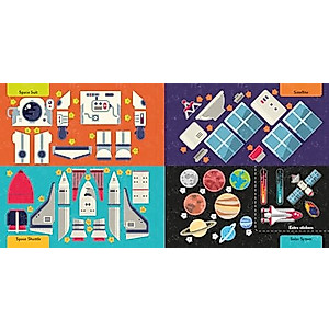 Color with Stickers: Space: Create 10 Pictures with Stickers!