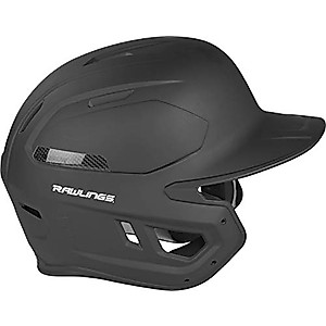 Rawlings | MACH CARBON Baseball Batting Helmet | X-Large (7 5/8" - 8") | Black