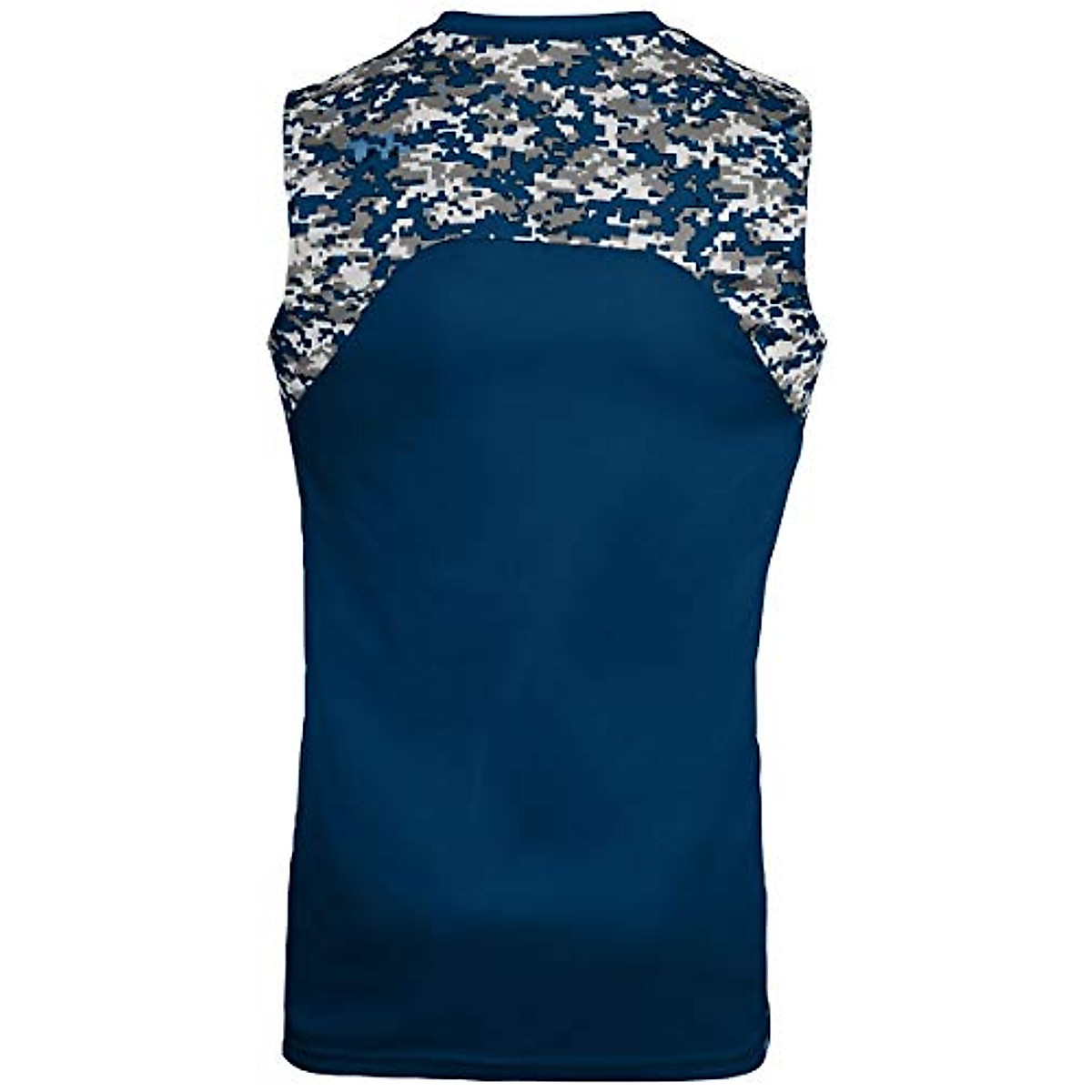 Augusta Sportswear Boys Hook Shot Reversible Jersey, Navy/Navy Digi, Large