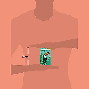 Tucano Card Game - A Tropical Strategy Adventure of Juicy Fruits and Clever Tactics! Fun Family Game for Kids & Adults, Ages 6+, 2-4 Players, 15 Minute Playtime, Made by Helvetiq
