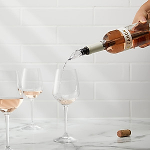 Houdini Chiller Stick Alcohol Pourer, Keep wine cold for up to 24 hours, STAINLESS