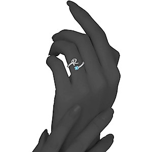 AILAAILA March Initial Birthstone Rings for Women Adjustable Dainty Letter Ring Stackable Stacking Ring for Mother Daughter Birthday Jewelry Gift A