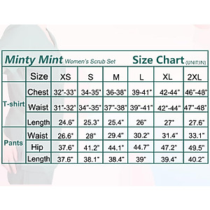 Minty Mint Women's Medical Scrub Button Down Jacket w/Patch Pocket Black L