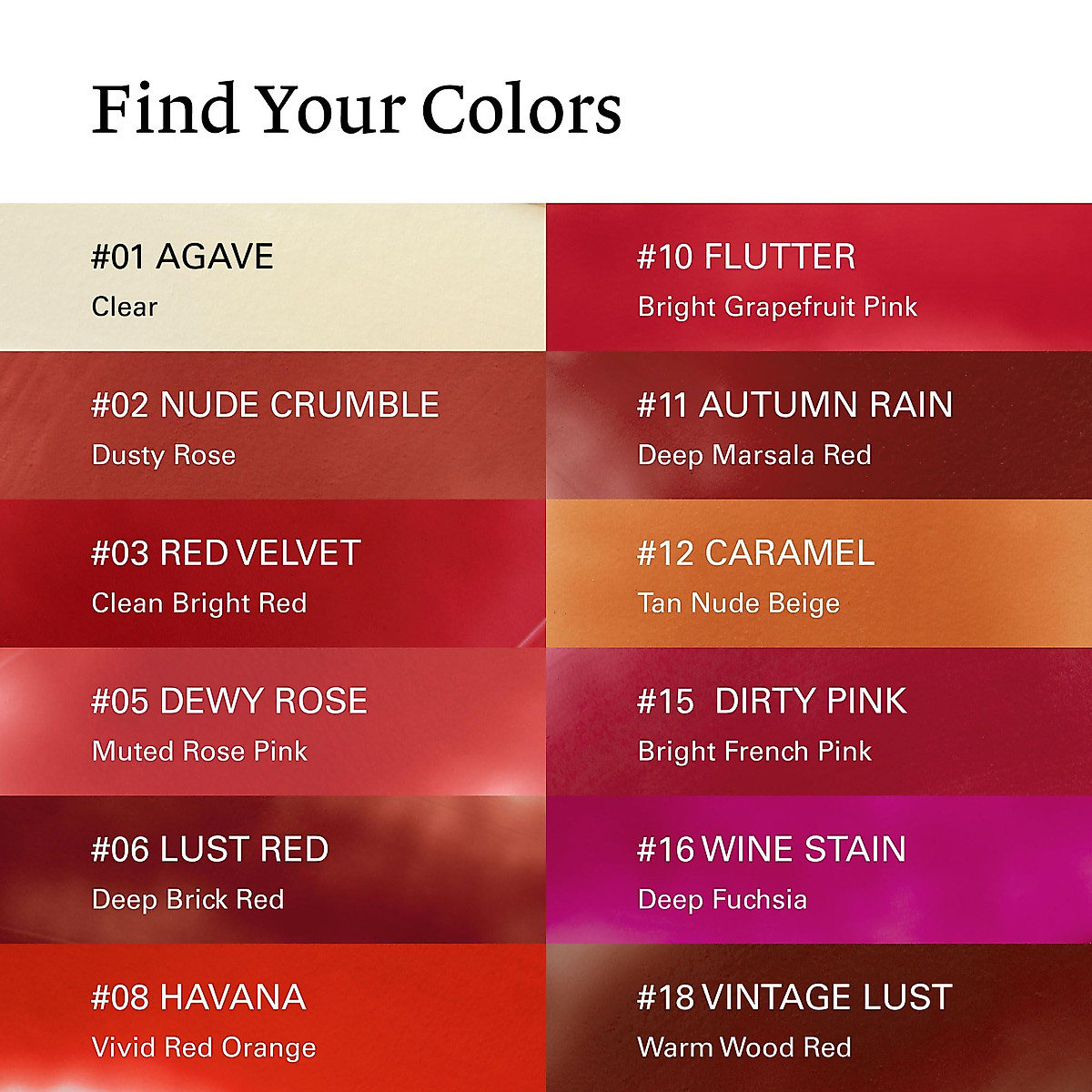 Melixir Vegan Lip Butter #08 Havana(Tinted) (+11 more colors) 0.13oz, Bee Free, Petrolatum Free, Deep Nourishing Plant-Based Vegan Chapstick, Vegan Lip Balm for Dry, Cracked and Chapped Lips