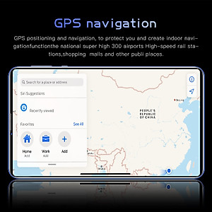 GOWENIC Blue 7in Tablet 1960x1080 IPS 4GB 32GB MT6592 8 Cores CPU Android 10 Dual Camera 6000mAh Battery Tablet PC (US Plug)