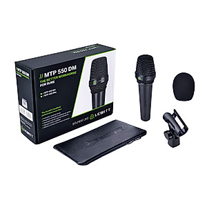 MTP550DM Dynamic Handheld Microphone, Cardioid Pattern, Microphone Clip