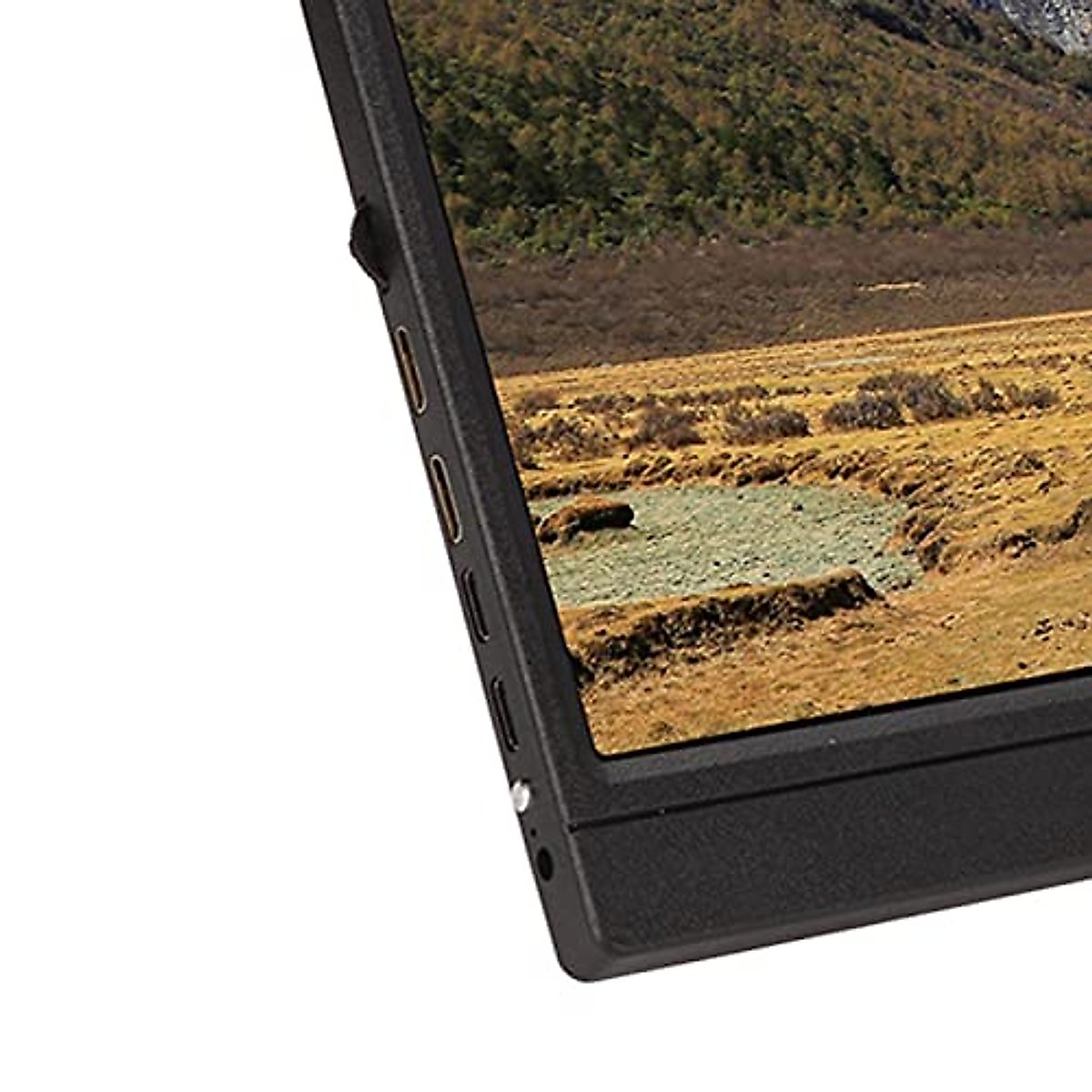 Zyyini Portable Monitor 1080P 17.3 Inch,IPS HDR HD Multimedia Interface.USB C Full Function,Built in Dual Speakers,Plug and Play,Lightweight,16:9,External Display for PS5 Phone PC Switch (Black)