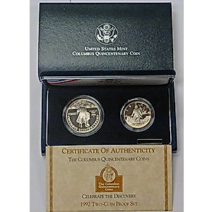 1992 P & S Columbus Quincentenary Proof OGP