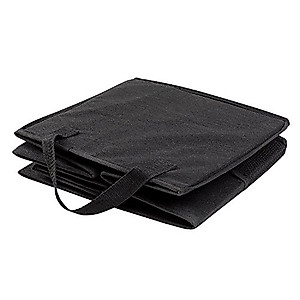 Handy Laundry Fold Away Car Trunk Organizer, Black, 22" x 10" x 11", Non-slip Fastener secures to your trunk and prevents sliding, Prevent items from rolling around or shifting in your trunk